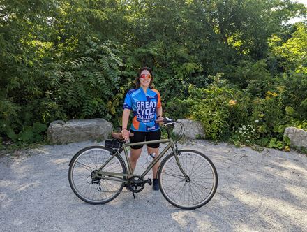 Great Cycle Challenge Canada - Riders - Allegra Gracile