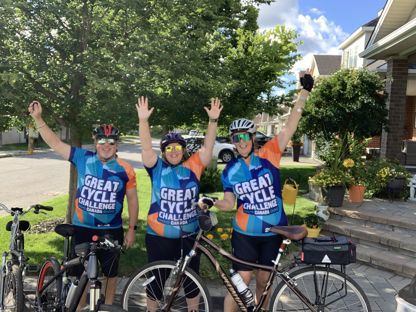 Great Cycle Challenge Canada - Teams - Vinny BamBam Bike Jam